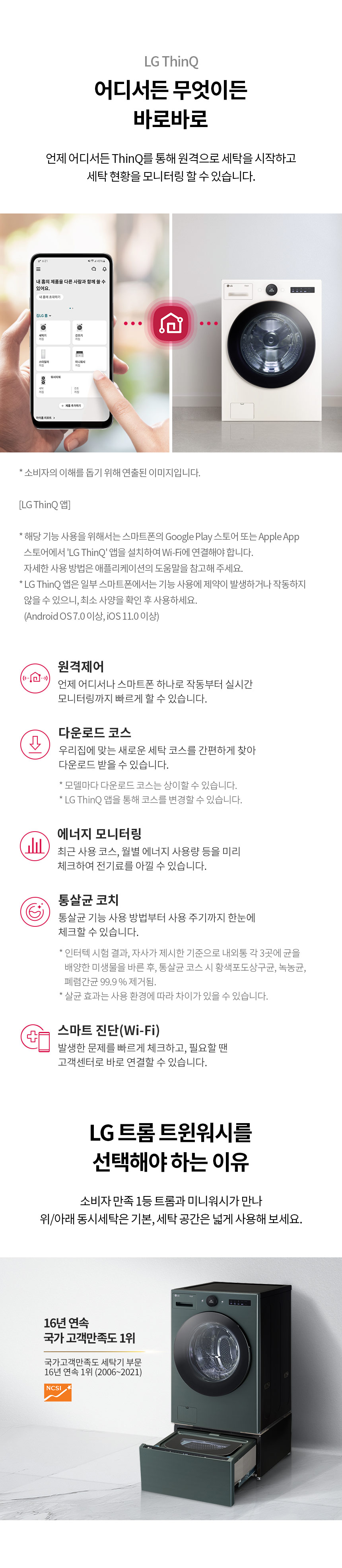 LG 트윈워시 드럼세탁기 미니워시세트 FX25GAX (네이처그린)