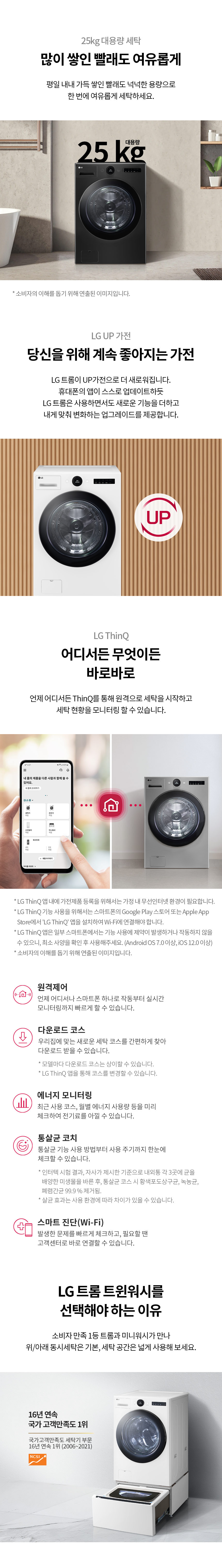 LG 트윈워시 드럼(24kg)+미니워시(4kg)세트 FX25WSQX (화이트)